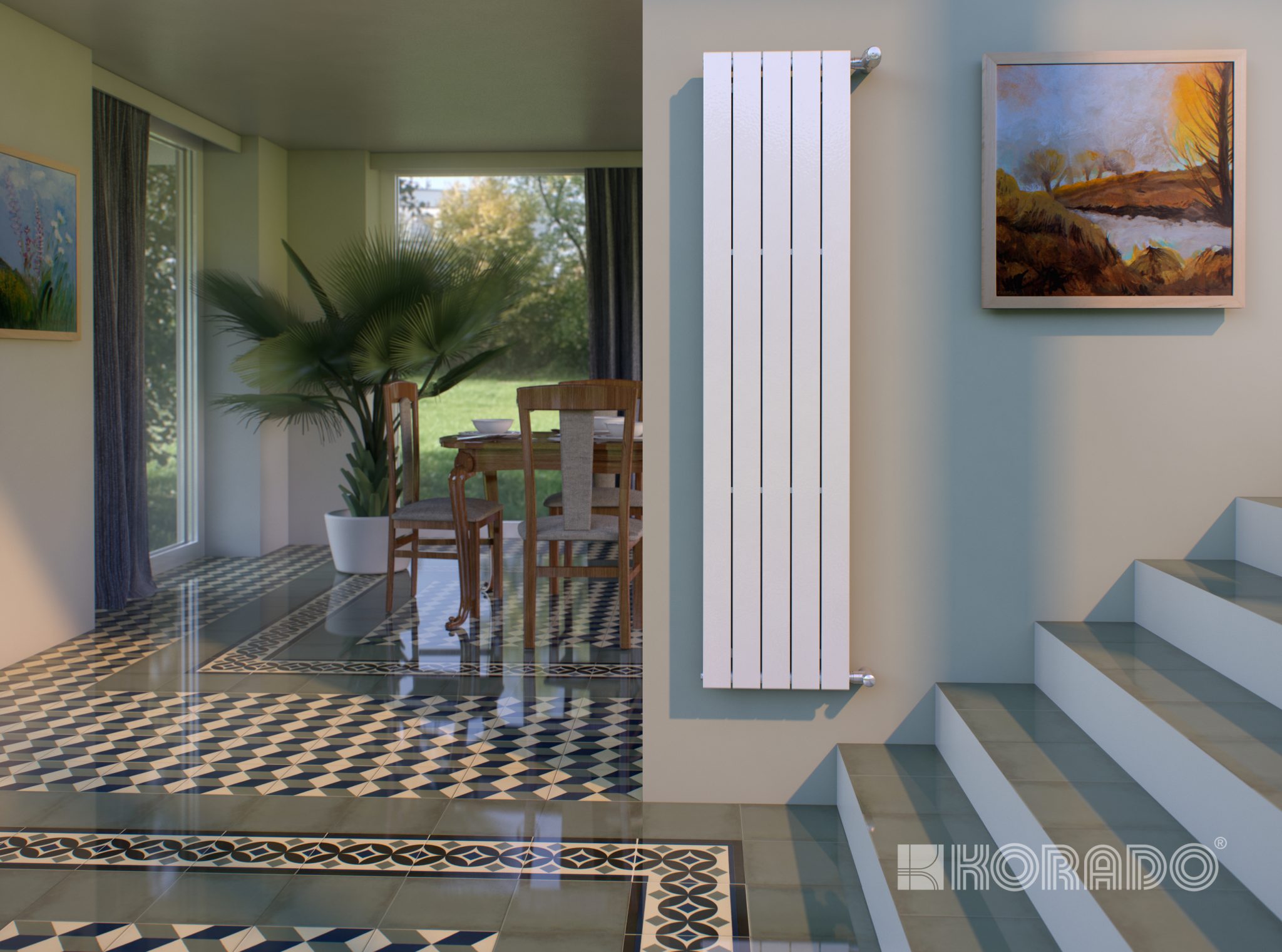 Koratherm Vertikal Designer Radiator | Korado | Australian Hydronics ...