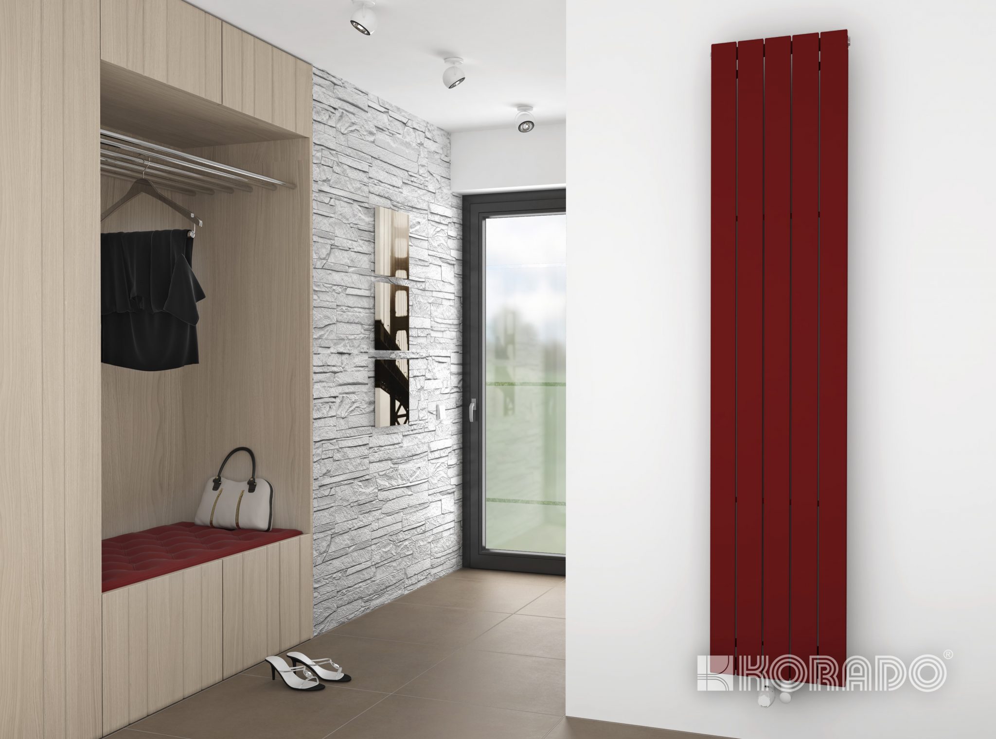 Koratherm Vertikal Designer Radiator | Korado | Australian Hydronics ...