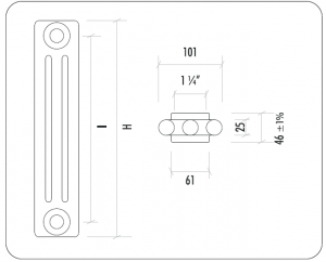 Classic Tubular Designer Radiator | IMAS | Australian Hydronics ...