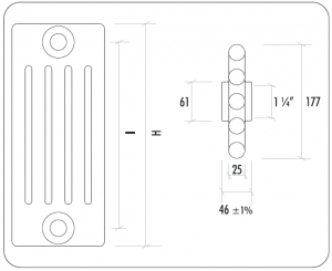 Classic Tubular Designer Radiator | IMAS | Australian Hydronics ...