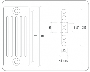 Classic Tubular Designer Radiator | IMAS | Australian Hydronics ...
